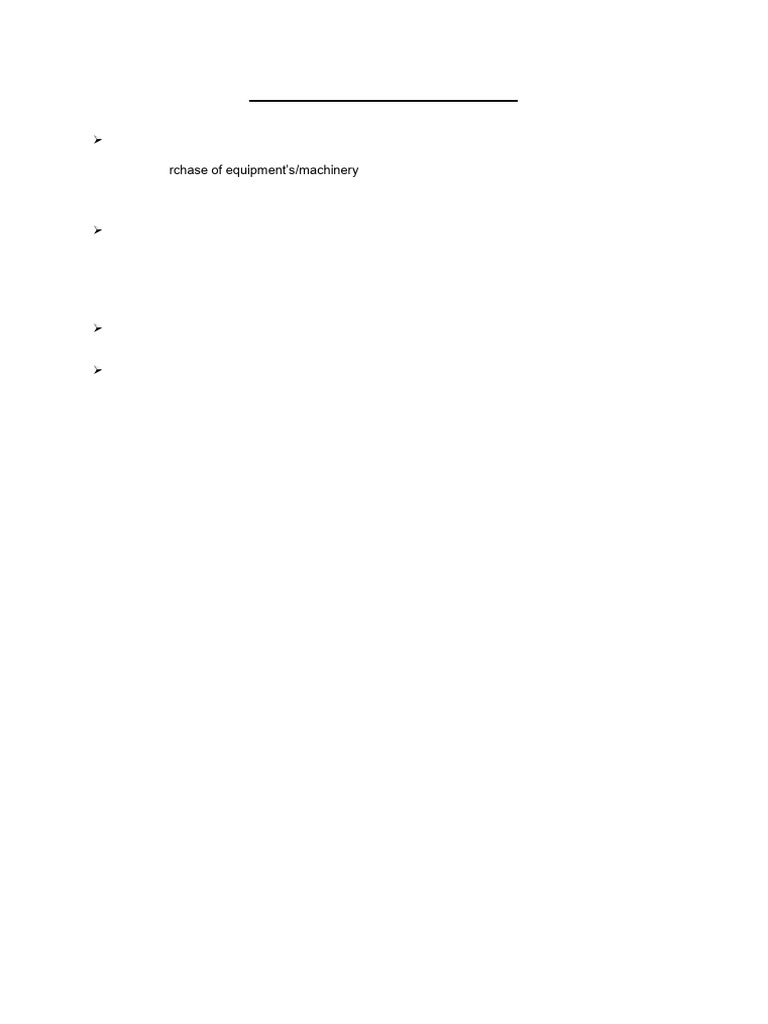 Scheme For Financing Green Houses | PDF