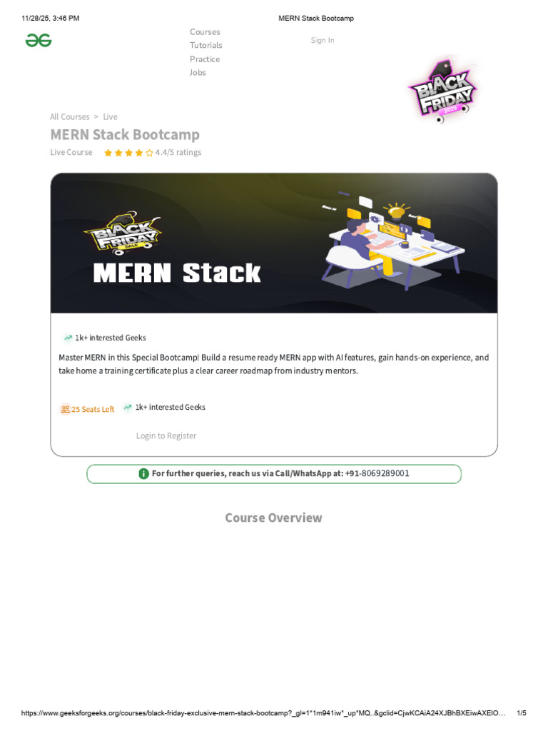 MERN Stack Bootcamp | PDF | Computing | Information Technology