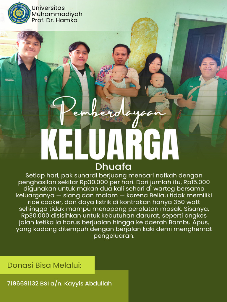 Hijau Dan Putih Modern Simpel Program Beasiswa Flyer | PDF
