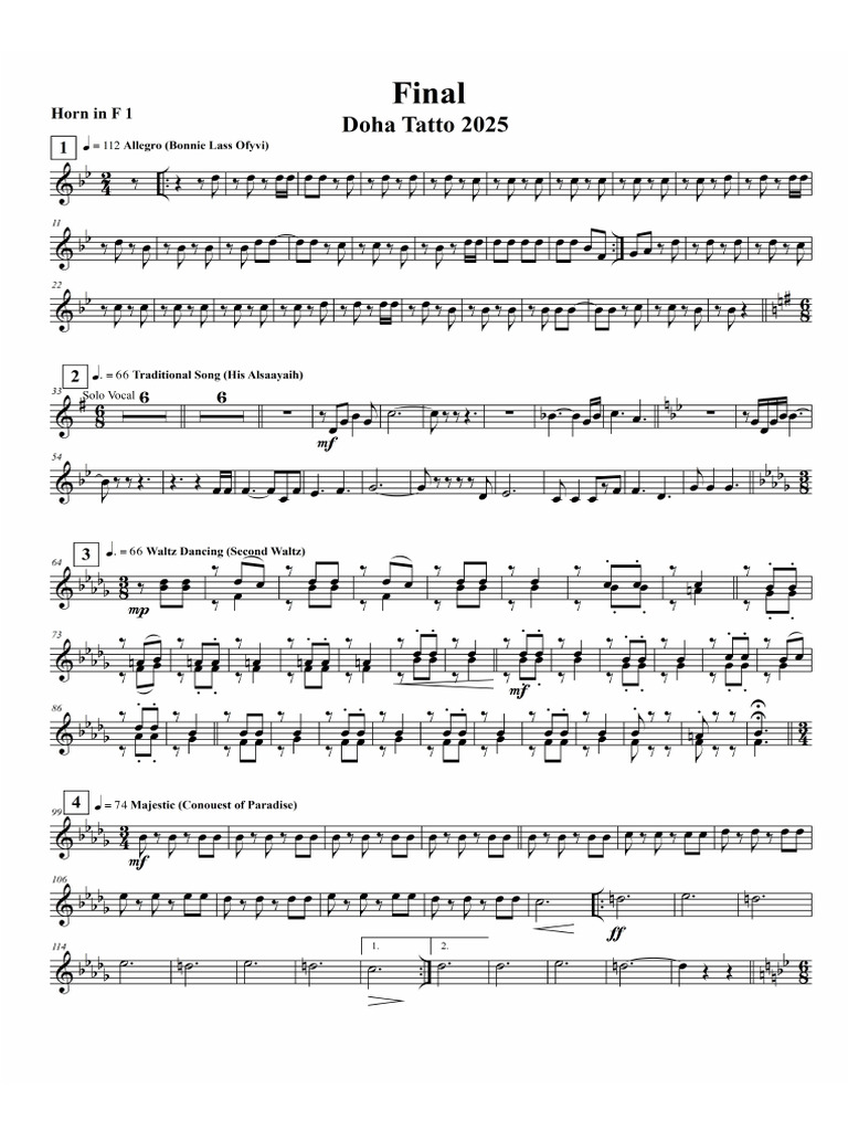 Horn Fa | PDF