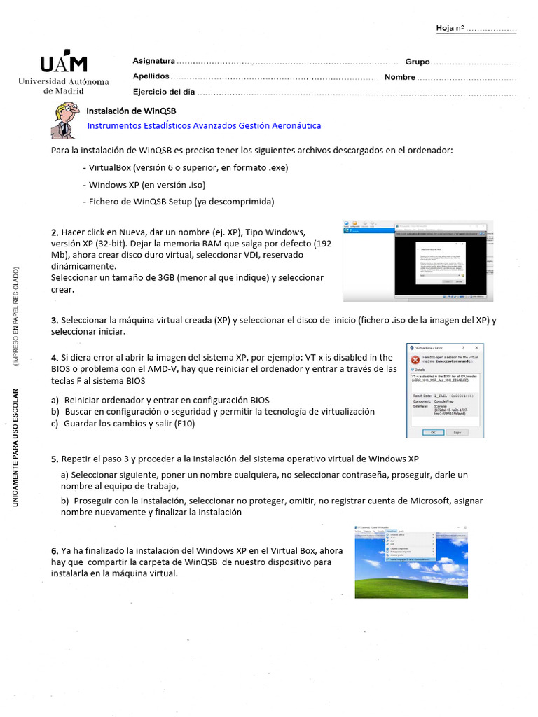 INSTALAR-WINQSB | PDF | Archivo de computadora | Windows XP