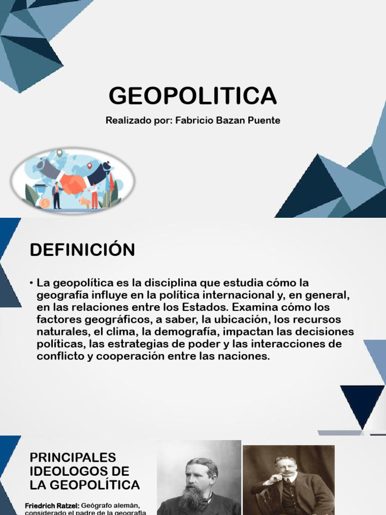 Geopolitic A | PDF | Geopolítica | Estado (política)