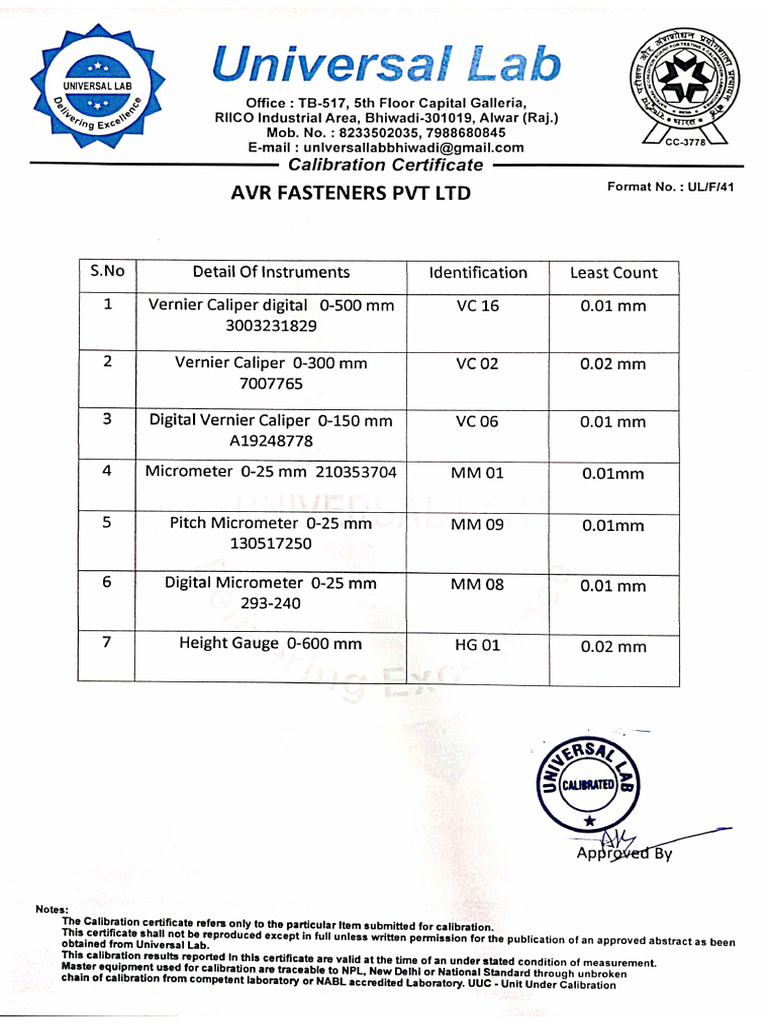 11.qualified Laboratory Document | PDF