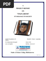 CHILD LABOR English Project | PDF | Child Labour | International Labour ...
