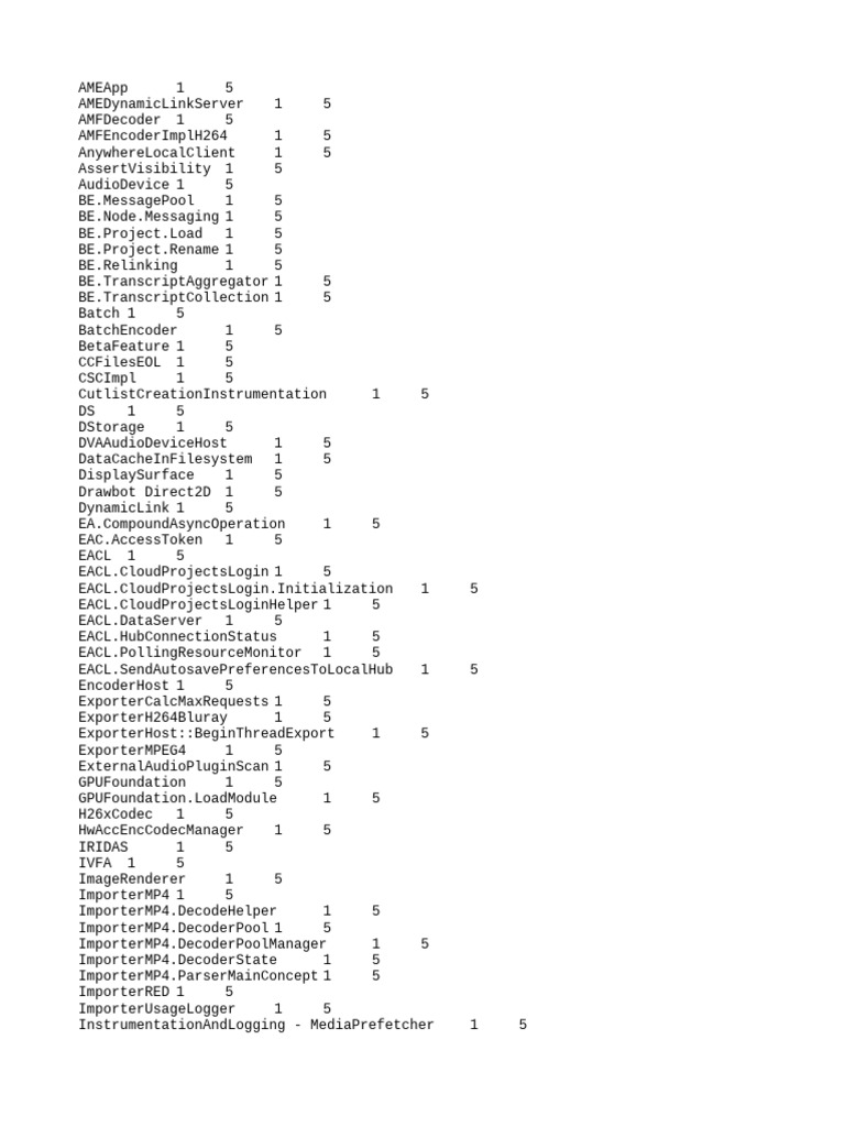 Trace Database | PDF