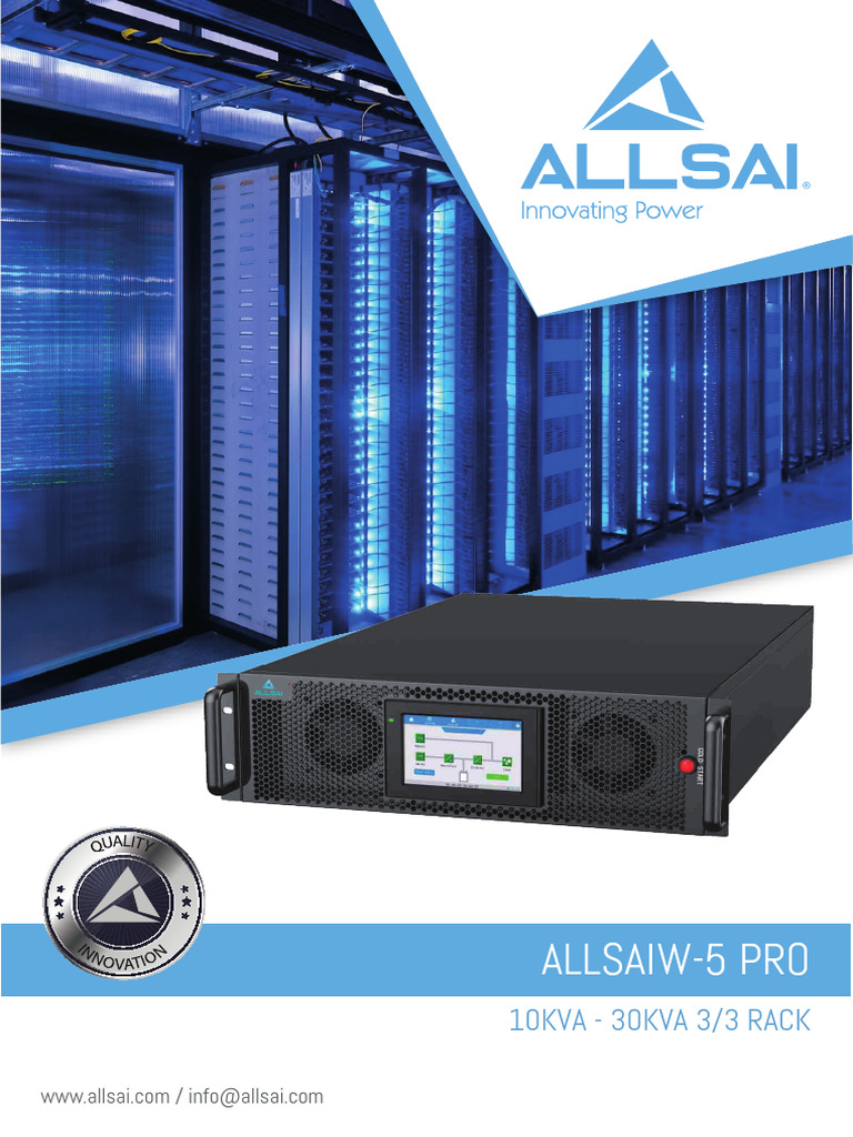 10KVA-30KVA Rack UPS Specifications | PDF | Mains Electricity | Battery ...