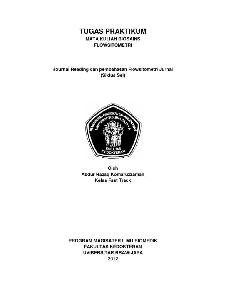 Flowsitometri dan PGV-1 dalam Sel Kanker | PDF