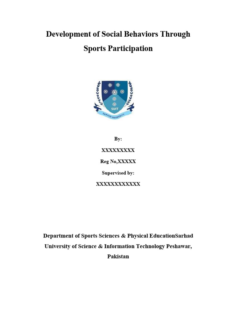 Research Project Bs Sport Science | PDF | Sampling (Statistics) | Self ...