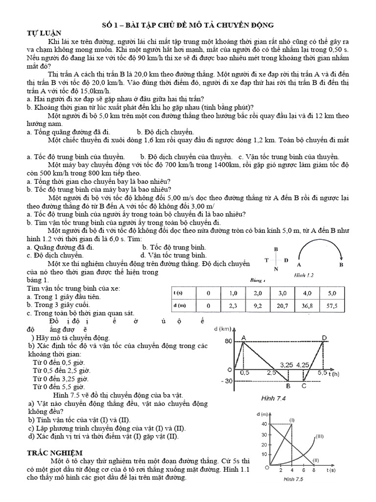 Mo Ta Chuyen Dong | PDF