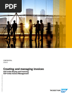 Displaying Invoices in SAP MIR4/MIR6 | PDF | Finance & Money Management