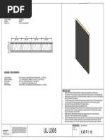 UL U305 Fire Rated Wall Assembly Guide | PDF | Drywall | Building ...
