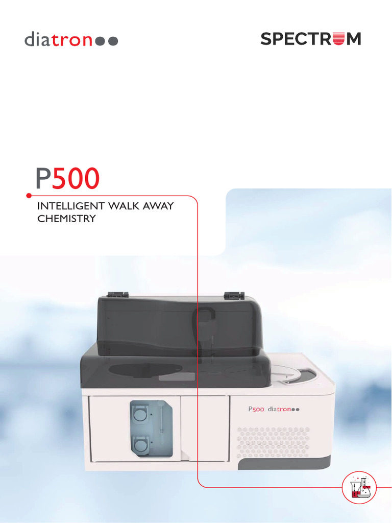 Diatron P500 Clinical Chemistry System | PDF