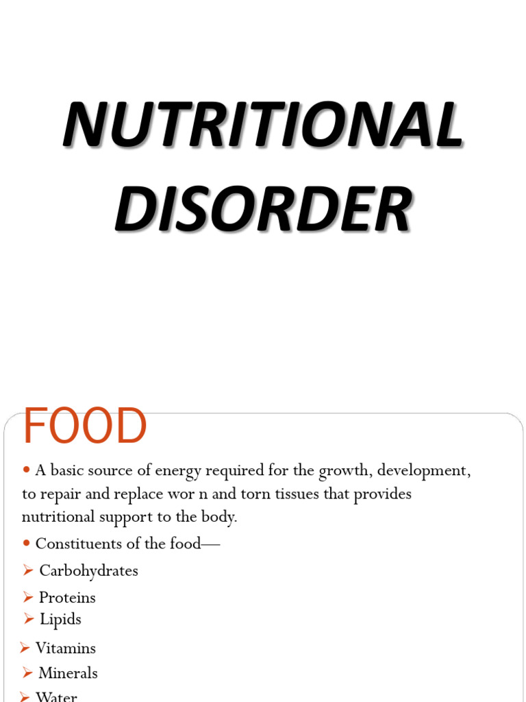 Nutritional Disorder | PDF | Eating Disorder | Anorexia Nervosa