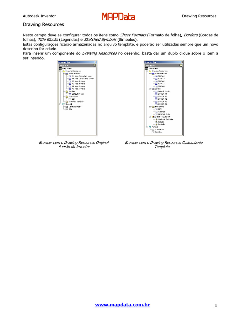 Recursos de Desenho no Autodesk Inventor | PDF