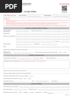 Reliance Motor Claim Form Guide | PDF | Insurance | Cheque
