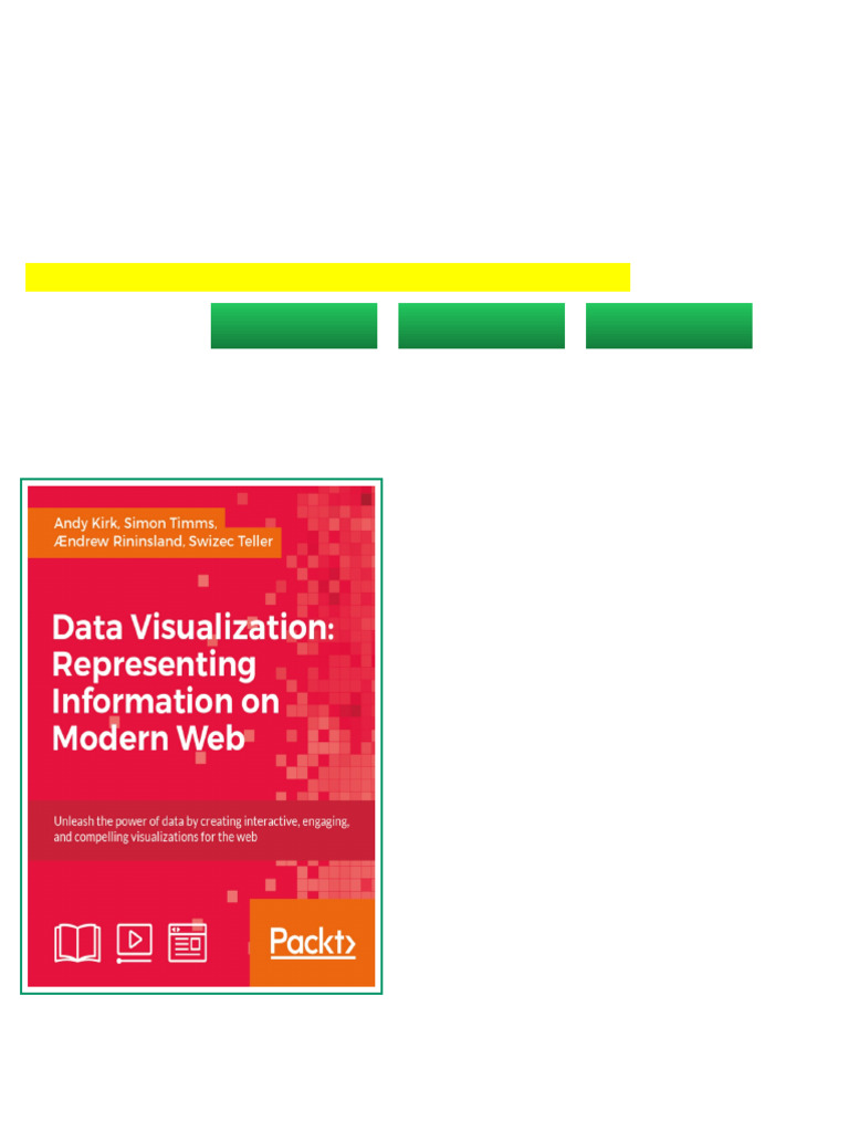 (Ebook) Data Visualization: Representing Information on Modern Web by ...