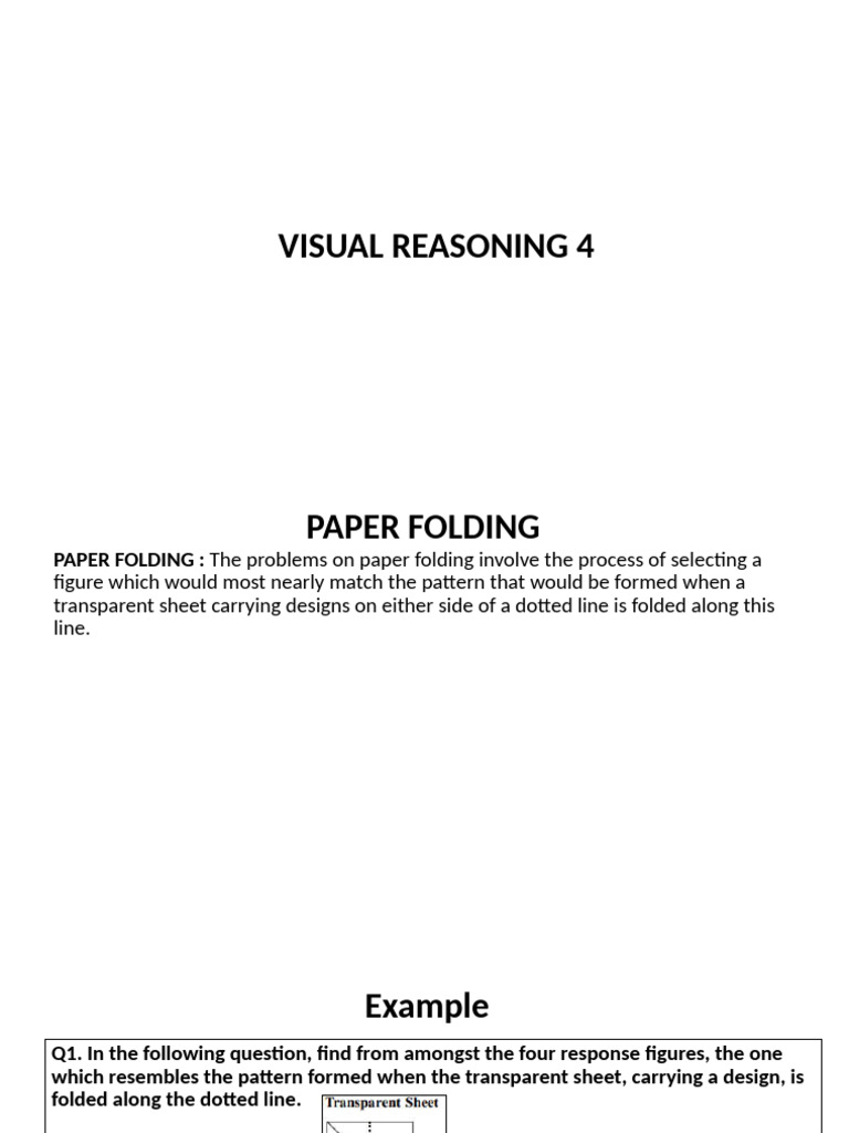 Visual Reasoning 4 | PDF