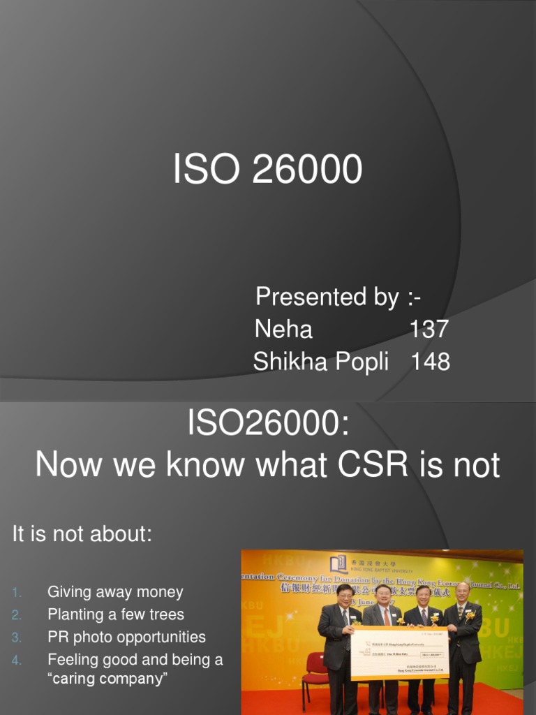 Iso 26000 | PDF | Corporate Social Responsibility | Governance