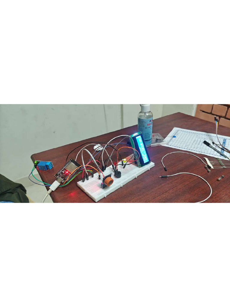 Intelligent Alcohol Detection System For Vehicular Safety-Photos | PDF