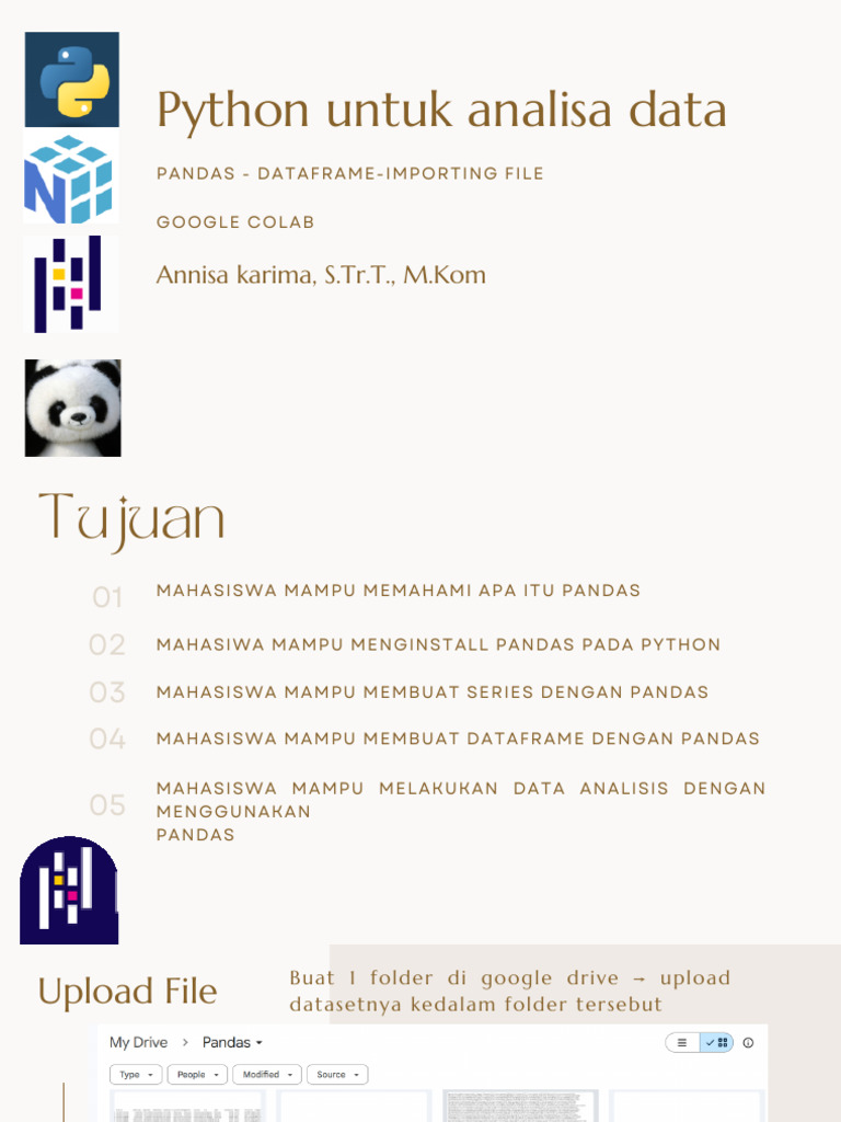 Pandas - Importing File Google Colab (2) | PDF