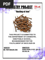 Iron Rusting Chemical Equation Explained | PDF | Rust | Redox
