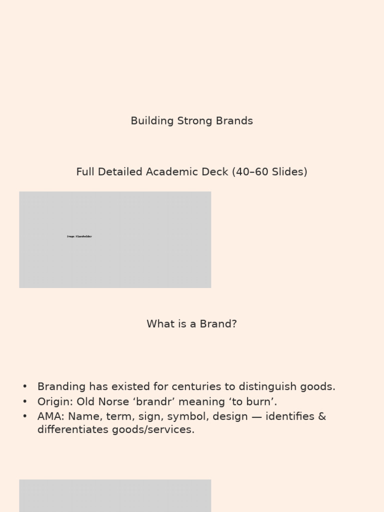 Essential Guide to Building Strong Brands | PDF | Brand | Marketing