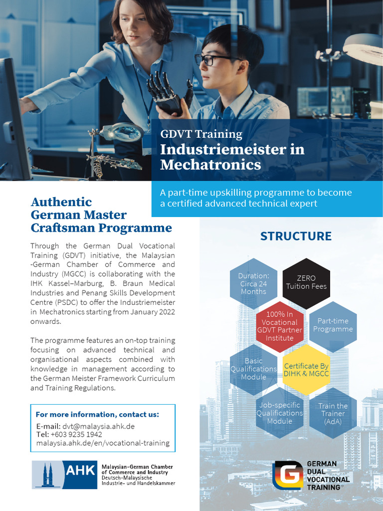 GDVT Industriemeister in Mechatronics | PDF