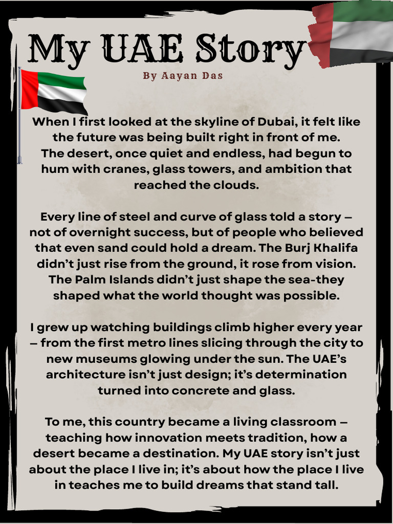Building Dreams in UAE's Skyline | PDF