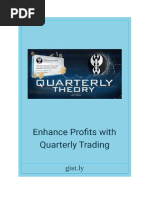 Trader Daye's Quarterly Theory Guide | PDF | Market Trend | Market ...