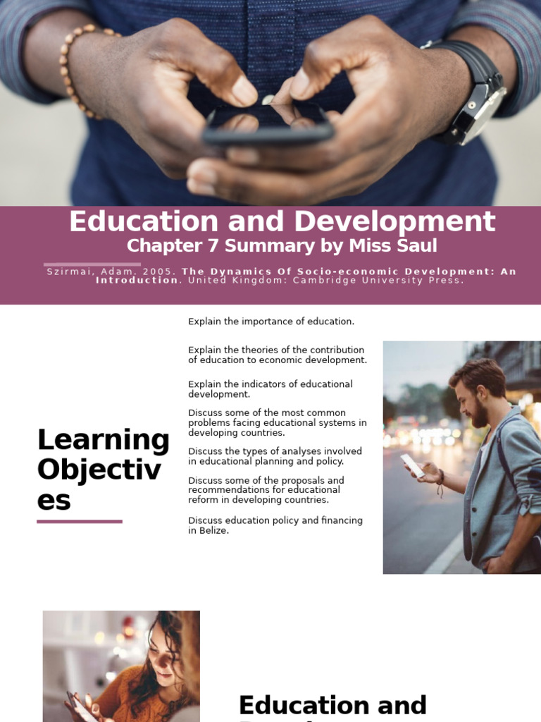 Education's Role in Economic Development | PDF | Human Capital ...