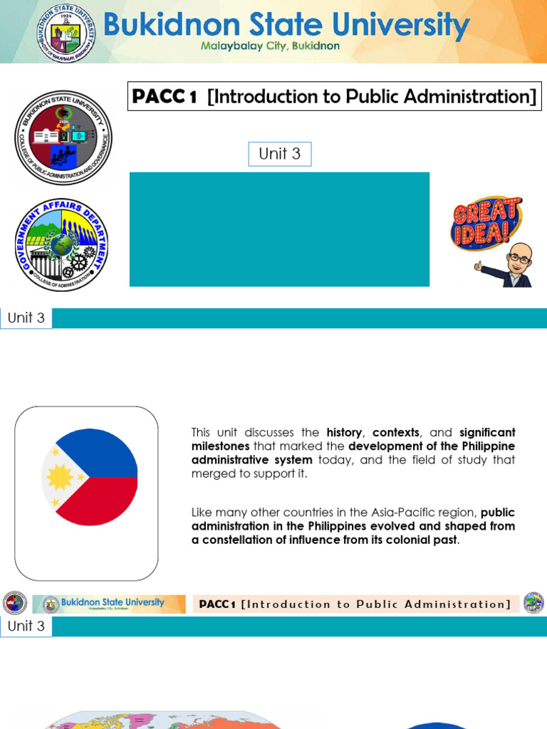 Philippine Public Administration History | PDF | Corazon Aquino ...