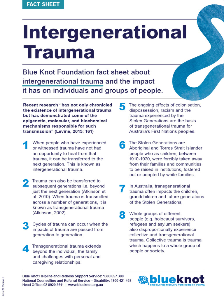 Understanding Intergenerational Trauma | PDF | Childhood | Traumatology