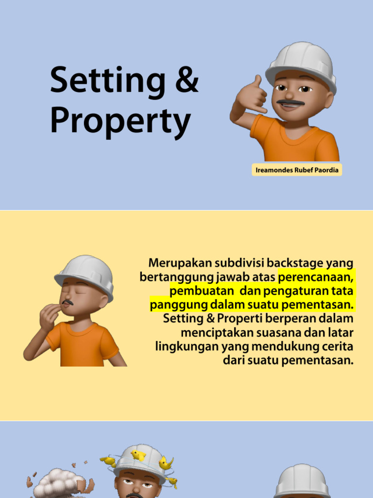 Setting & Property | PDF