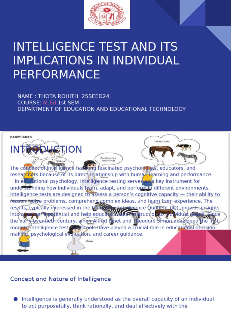 Thota Rohith 25SEED24 | PDF | Intelligence | Intelligence Quotient