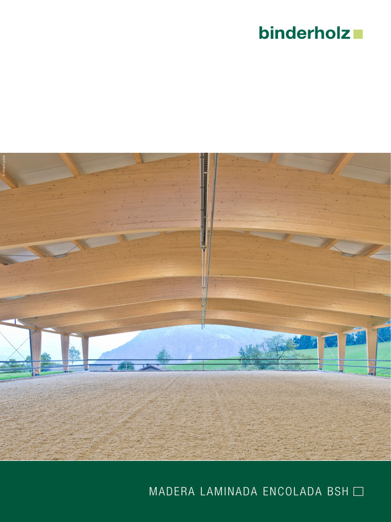 Madera Laminada Encolada | PDF | Madera | Dióxido de carbono