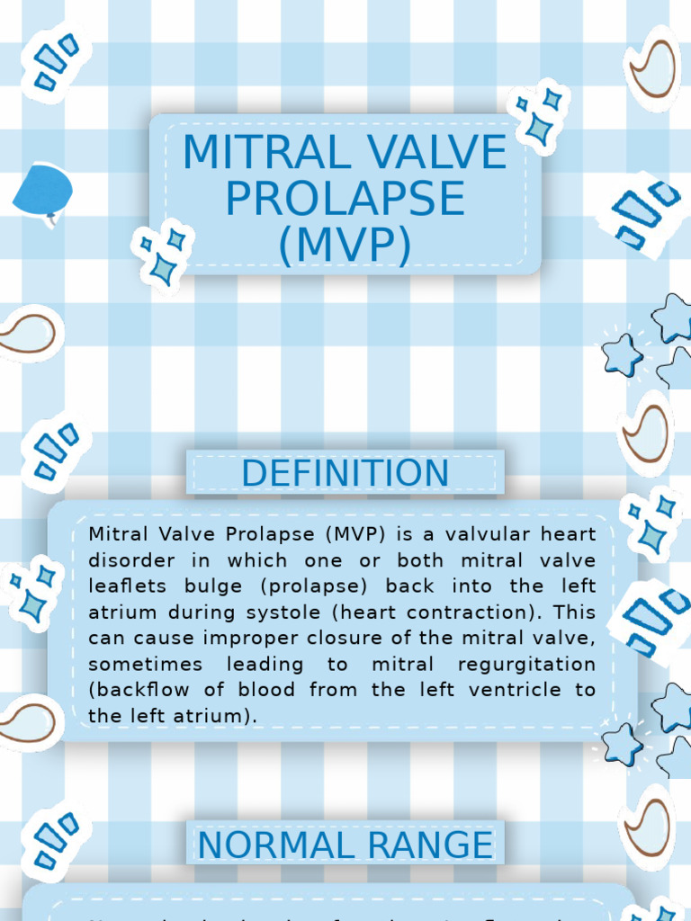 G2 Mitral Valve Prolapse MVP (1) | PDF | Heart | Cardiovascular System