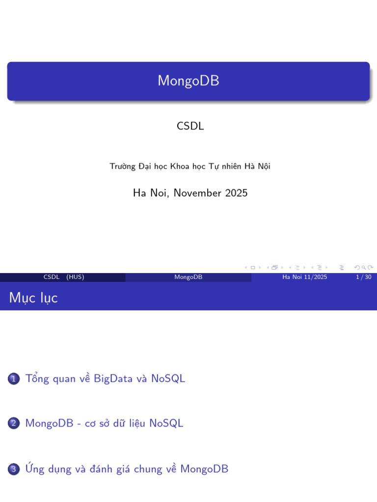 Csdl Slide | PDF