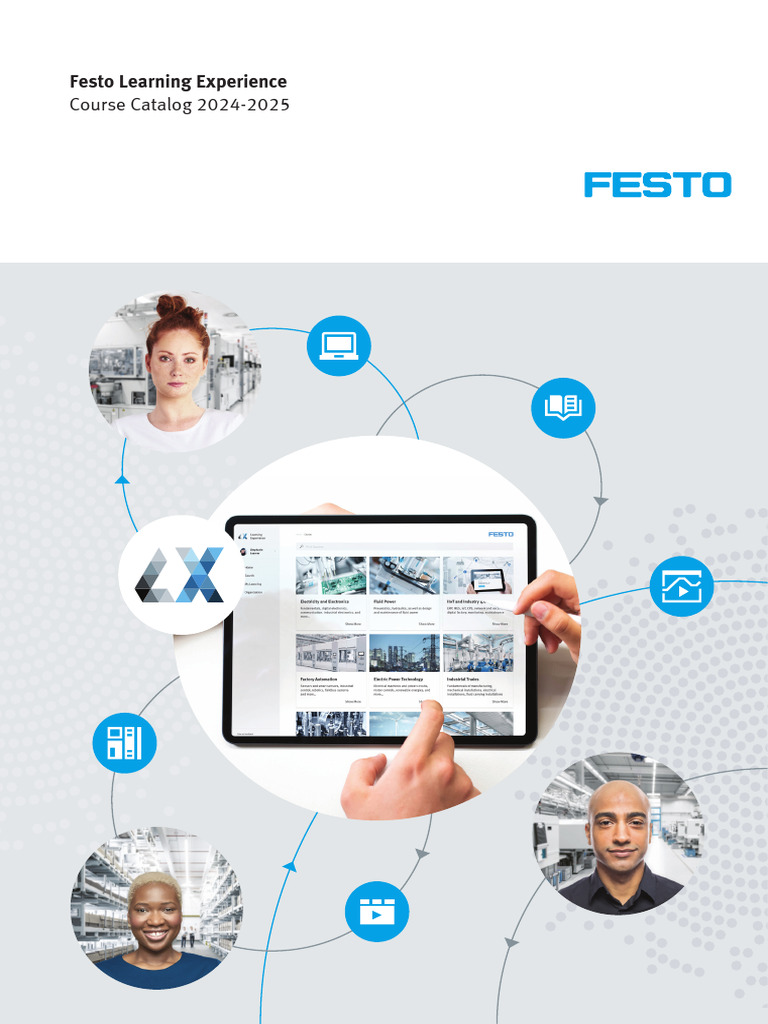 Festo LX Course Catalog 2024-2025 | PDF | Actuator | Electronics