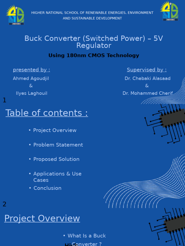 5V Buck Converter Design Overview | PDF | Cmos | Electromagnetism