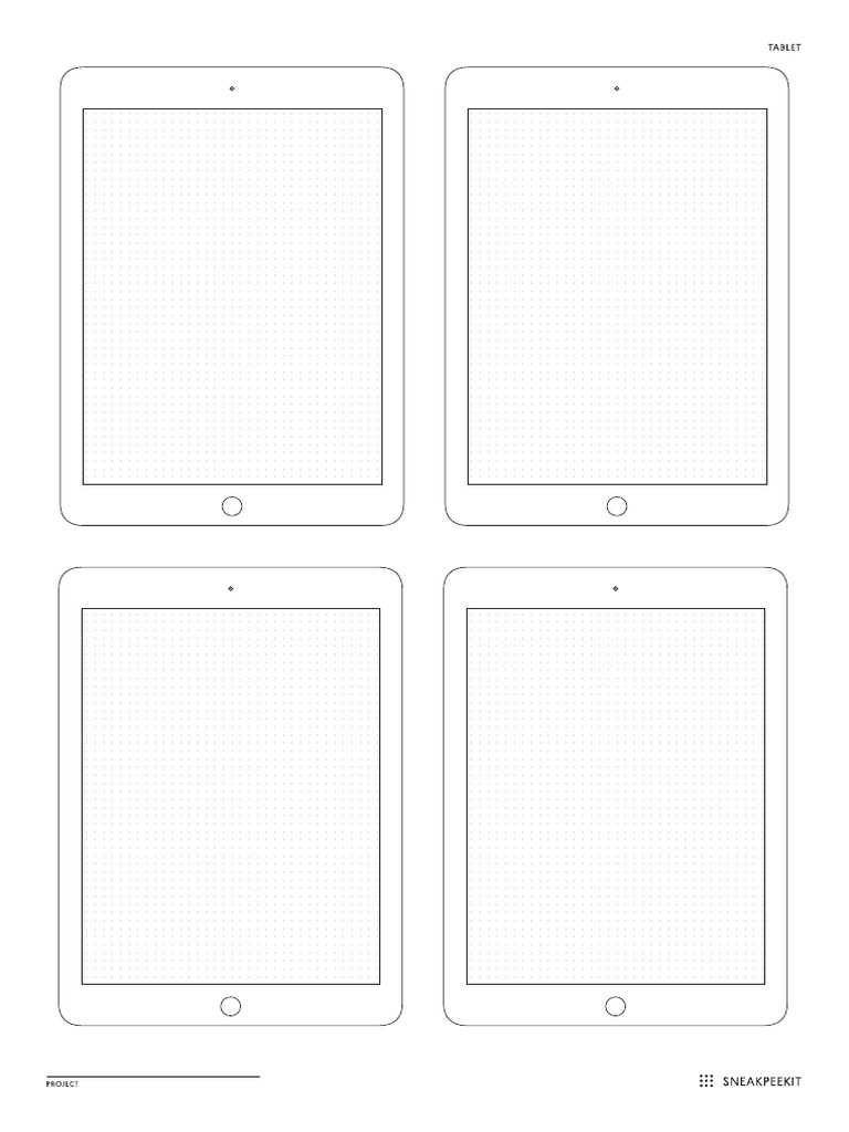 Sneakpeekit 4 Tablets Grid | PDF