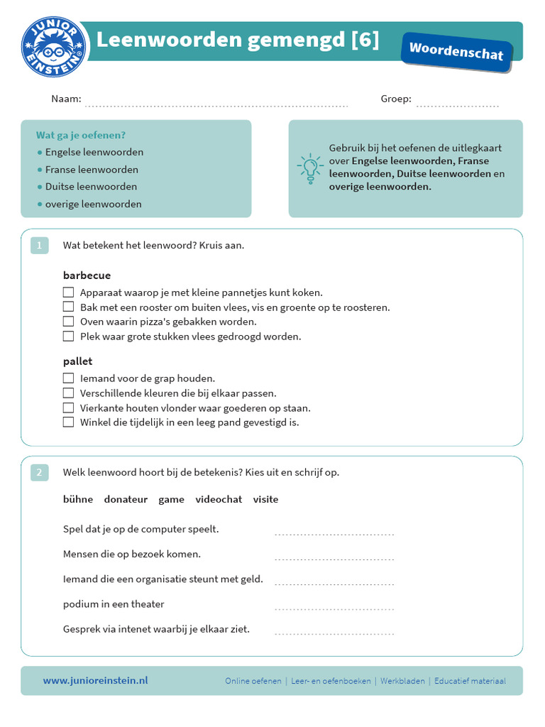 Ned Les Leenwoorden Gemengd2 | PDF