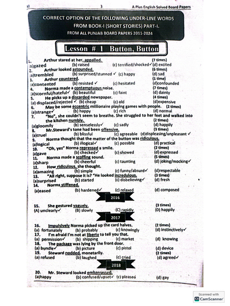 English 1st Year Book | PDF
