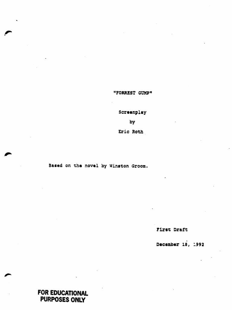 Forrest Gump Original ENG | PDF