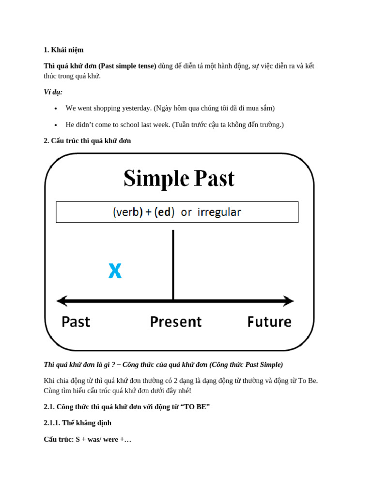 Simple Past | PDF