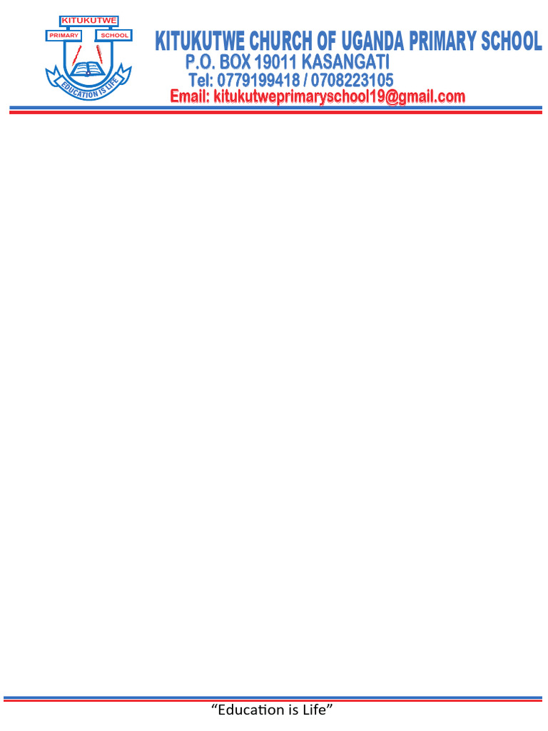 Kitukutwe Headed Paper | PDF