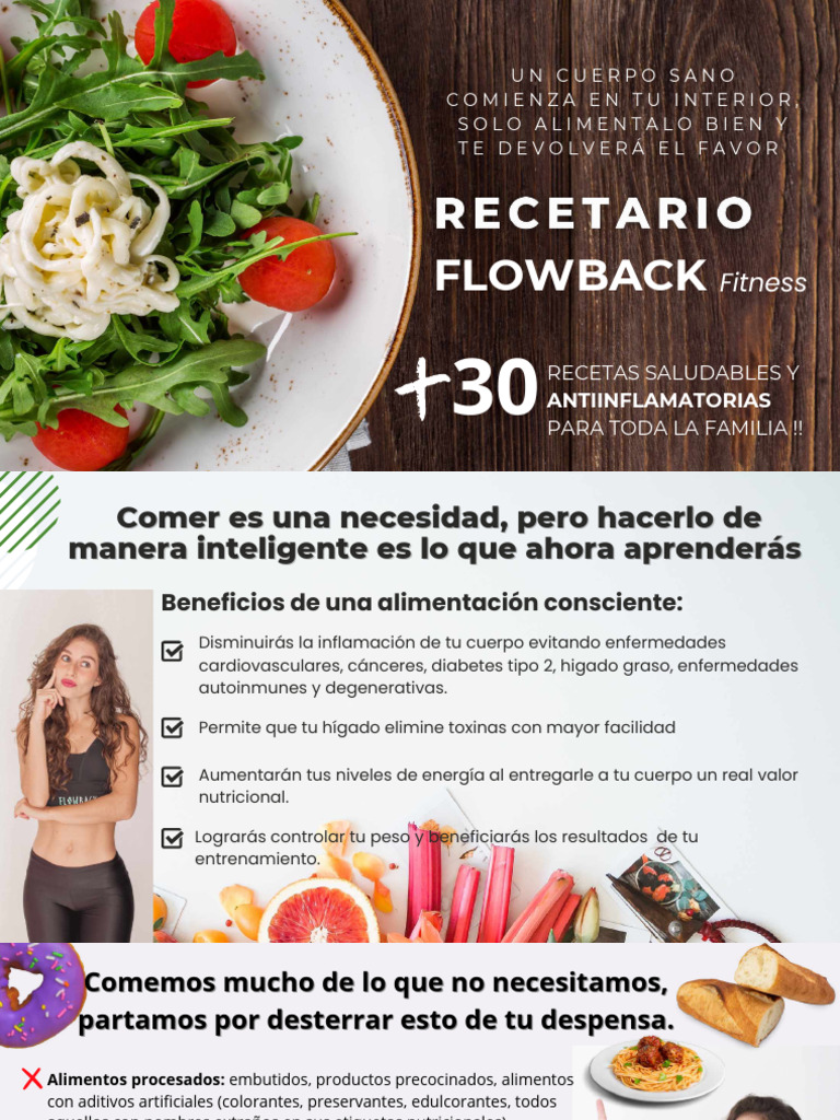recetario-comprimido, Flowback | PDF | ensalada | Alimentos