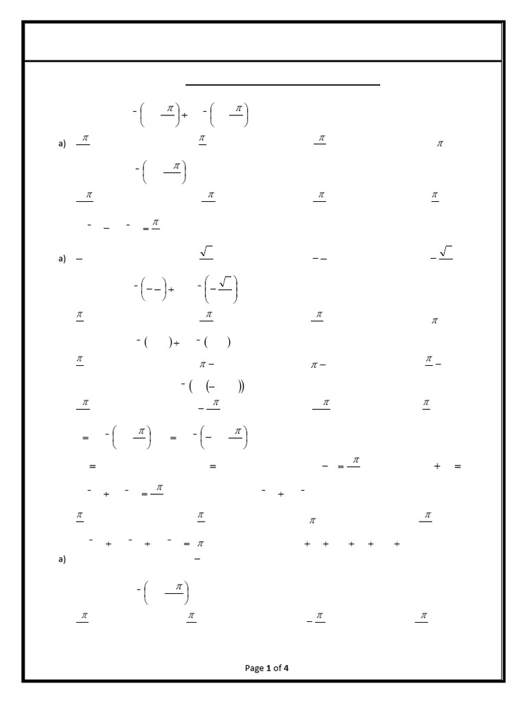 Inverse Trigonometric Functions Quiz | PDF | Trigonometric Functions ...