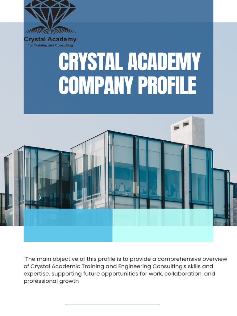 Crystal Academy Company Profile Overview | PDF | Occupational Safety ...