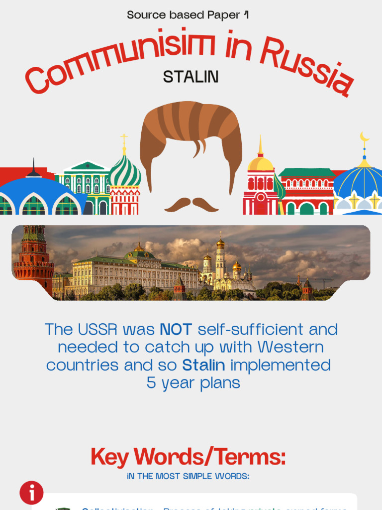 Stalin's Five-Year Plans in USSR | PDF | Soviet Union | World Politics