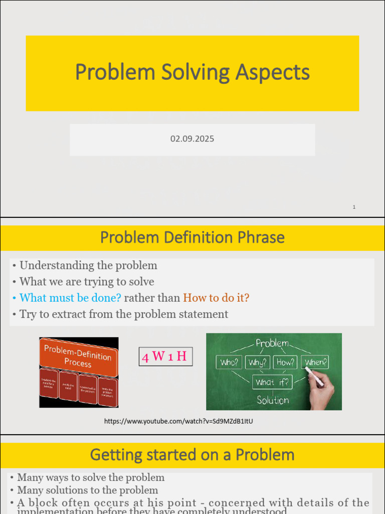 Problem Solving Techniques and Strategies | PDF | Control Flow ...